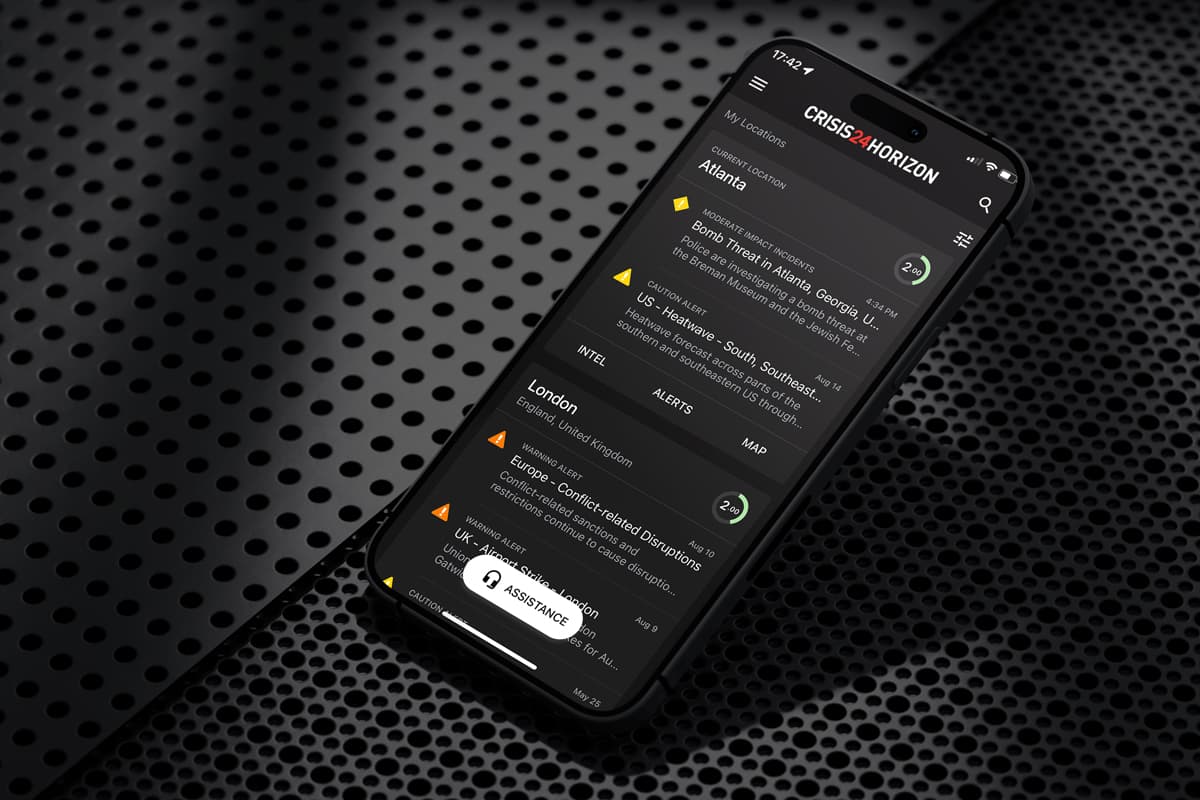 Risk Intelligence Analysis | Crisis24